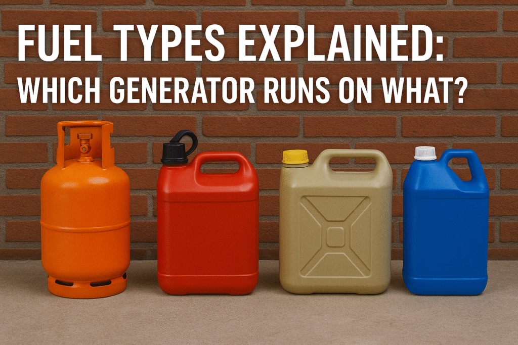 Fuel Types Explained: Which Generator Runs on What?